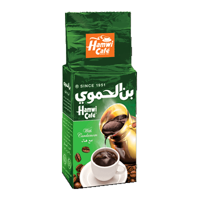 Hamwi Cafe, Green w/ Cardamom 500g - Syrien | GRESAM Handels GmbH